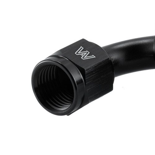 1pcs 90 Degree 6AN W/Thread Female Push-On Hose End fittings Push Lock ...