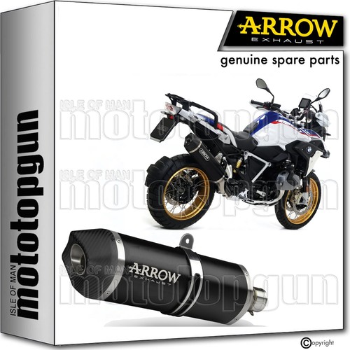 ARROW EXHAUST O MAXI RACE-TECH BLACK C BMW R1250 R-1250 GS ADVENTURE ...