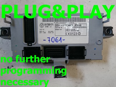 PLUG&PLAY body computer FIAT PUNTO 2 with programming 51735171 ...