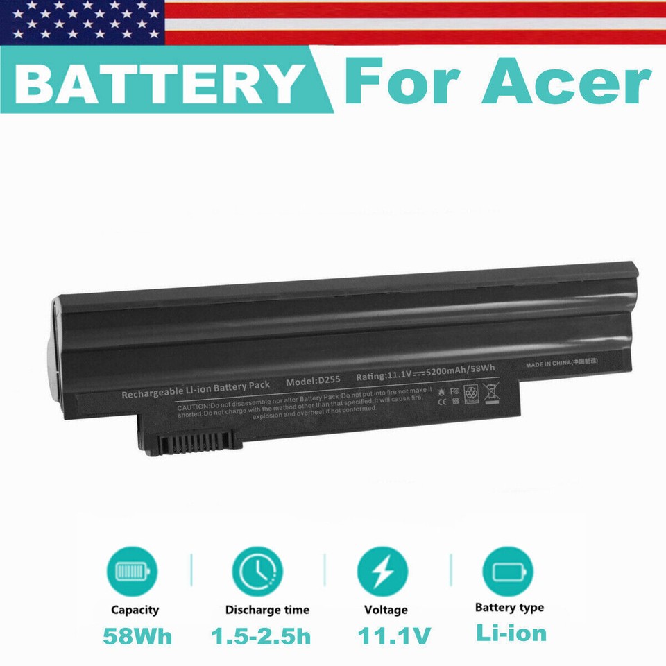 AL10A31 AL10B31 Battery for Acer Aspire one 522 722 D255 D255E D257 ...