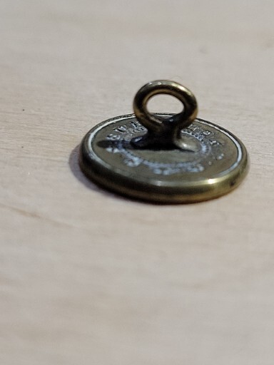 Rare Antique Button, 1860's, Union League Club, "Union is Strength ...
