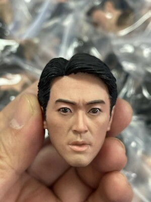 1:6 Scale Stephen Chow Asian Actor Head Sculpt Fit 12'' Movie Figure | eBay