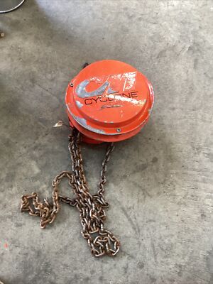 CM Cyclone 1/2 Ton Chain Fall Manual Hoist w/ Load Limiter,Parts Only ...