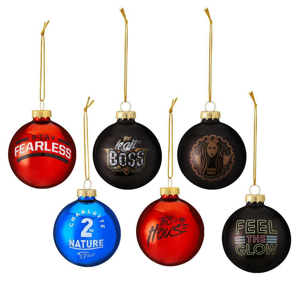Wwe Christmas Ornaments Merry Christmas" Pop Art Kerstbal | Glas