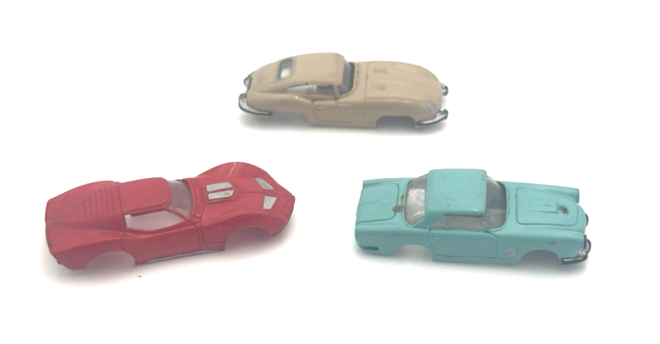 3 Aurora HO Scale Slot Car Vintage Shells Lot A | eBay