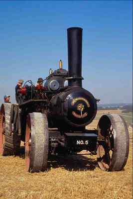metal sign 468063 john fowler 18 nhp ploughing engine sir john a4 12x8 ...