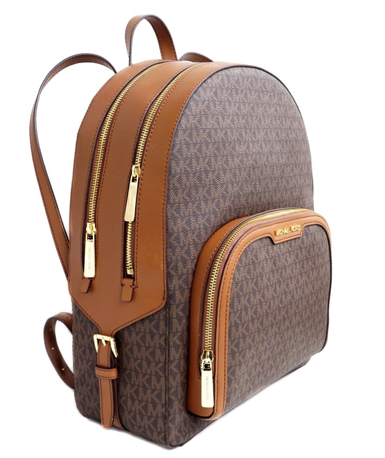 Michael Kors Damen Rucksack Tasche MK Jaycee Large PKT Backpack Logo ...