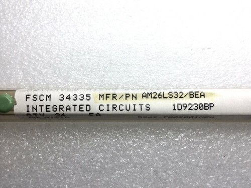 AM26LS32/BEA AMD IC QUAD DIFF LINE RCVR 1 PIECE | eBay