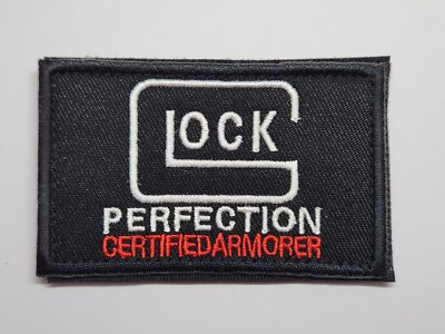 GLOCK Hook and Loop Patch Badge Tactical Morale Firearms Logo | eBay