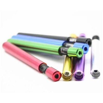 1x Self Cleaning One Hitter Metal Bat Smoking Tobacco Cigarette Dugout ...