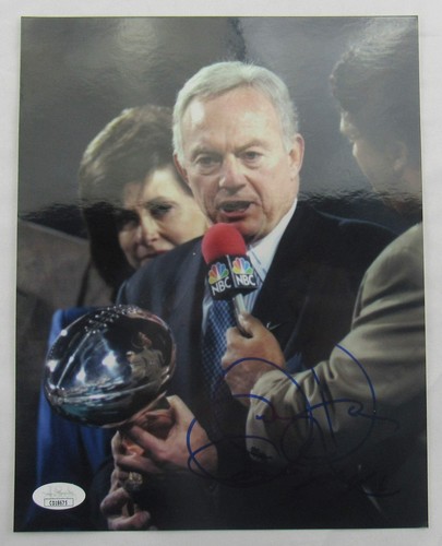 Jerry Jones Signed Auto 8x10 Photo JSA CD18675 | eBay