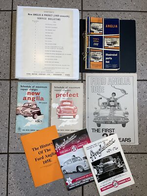 Ford Anglia 105E & Prefect 107E Literature/Books | eBay