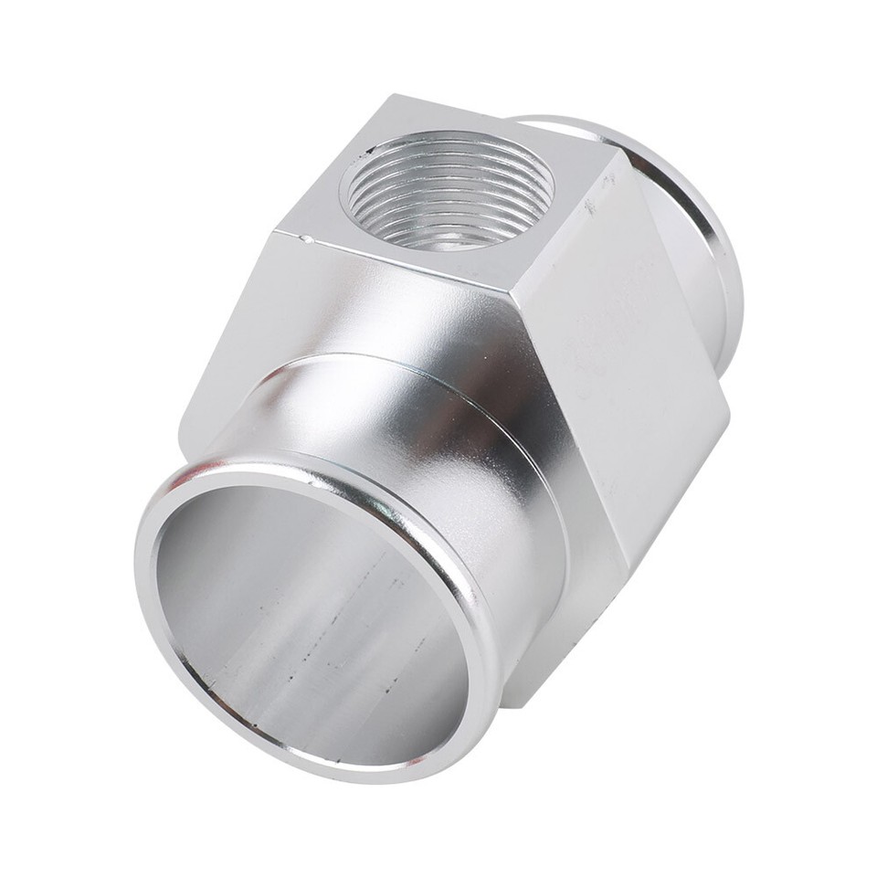 38mm Joint Pipe Radiator Hose Adapter for 1/2"-14NPT Water Temp Gauge ...