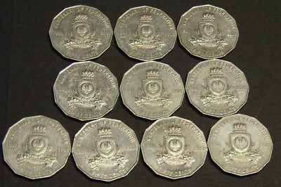 2001 SA 50c Centenary of Federation x 10 coins. | eBay Australia