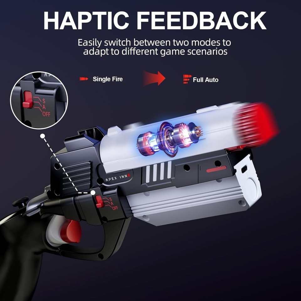 APEXINNO Controller Accessory Haptic GunStock Cover Oculus Meta Quest 3 ...