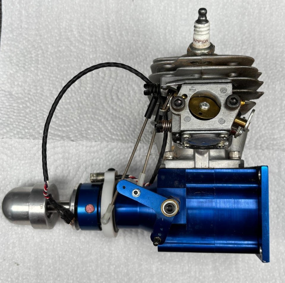 Brison RC Aircraft 2-Stroke Gas Engine W/ Ignition Module & 2 Mufflers ...