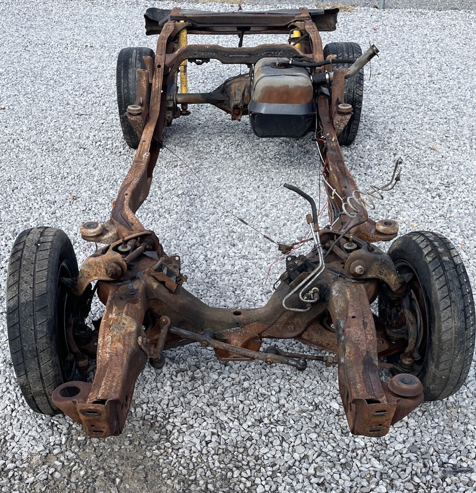 1987 Chevy S10 Hotrod Ratrod Chassis Sonoma Custome frame ROLLING ...