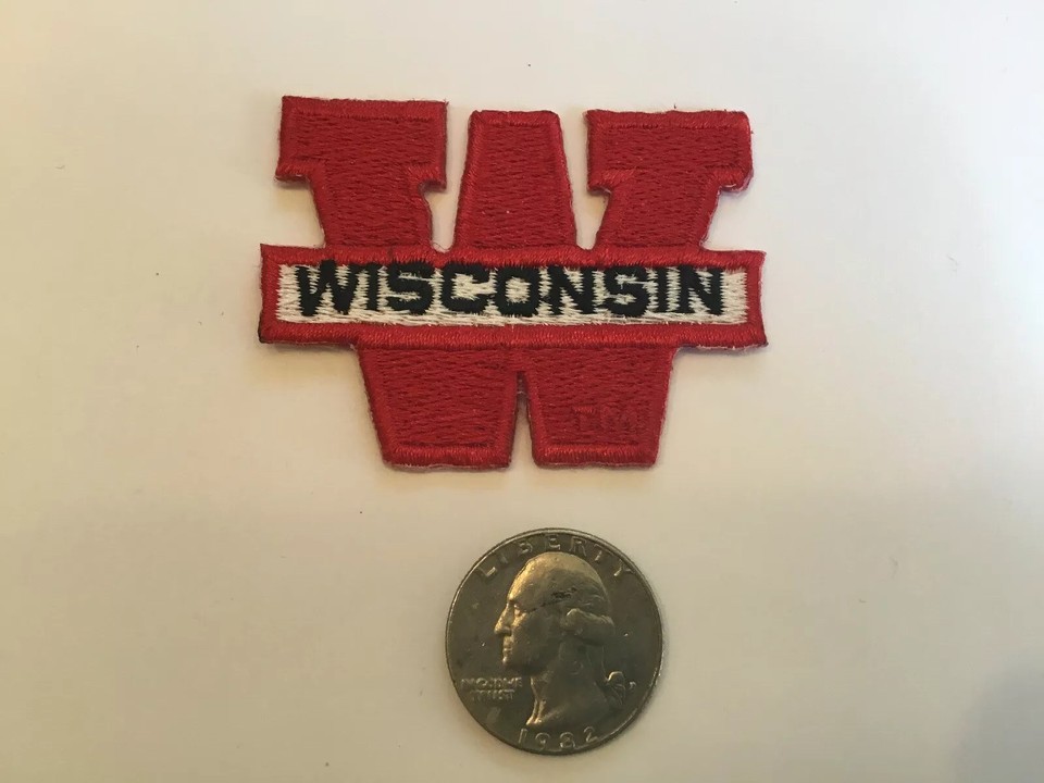 Wisconsin Badgers Vintage Embroidered Iron on Patch 2.5” X 2” | eBay