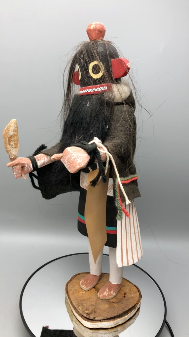 13" HOPI Kachina "Ogre Woman" Cottonwood Doll "Soyoko" Hand Carved ...