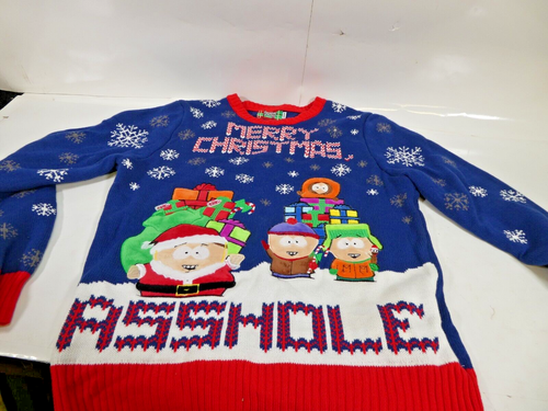 Spencers South Park Ass Hole Cartman Ugly Christmas Holiday Sweater ...