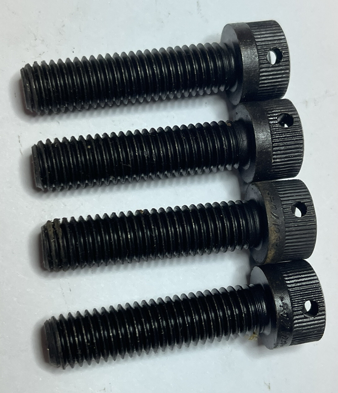 (4) M10-1.5x40mm 10.9 Socket Cup Screw Bolts Black Oxide Steel (23MY286 ...