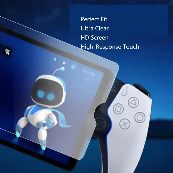 Case with Stand and Screen protector for PS5 Playstation Portal Remote ...
