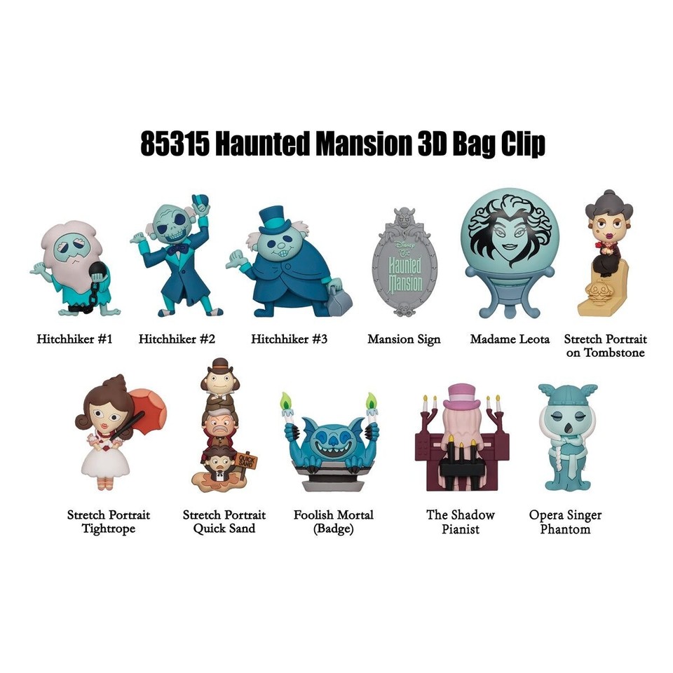 Haunted Mansion NEW * Shadow Pianist Clip - Chase * Blind Bag Disney ...
