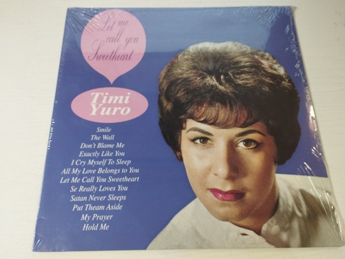 Timi Yuro Let Me Call You Sweetheart 2017 VNL 18770 - LP Vinyl 12 ...