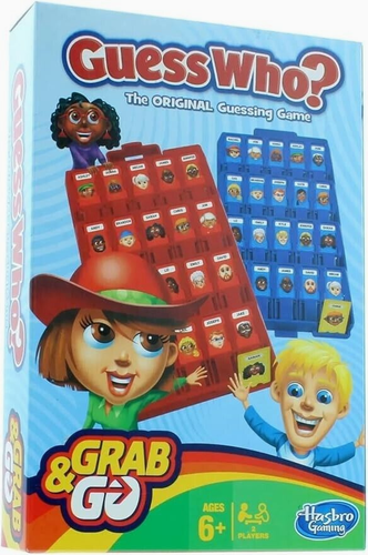 Guess Who? Grab and Go Board Game HASBRO TRAVEL UNISEX ALL AGES NIB | eBay