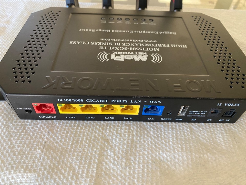 MoFi MOFI5500-5GXeLTE EM7411 Wired/Wireless Router | eBay