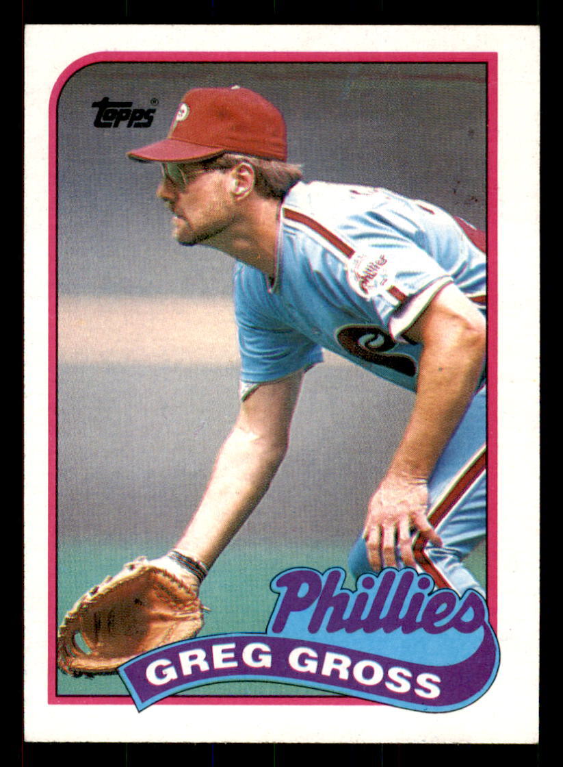 1989 Topps #438 Greg Gross Philadelphia Phillies | eBay