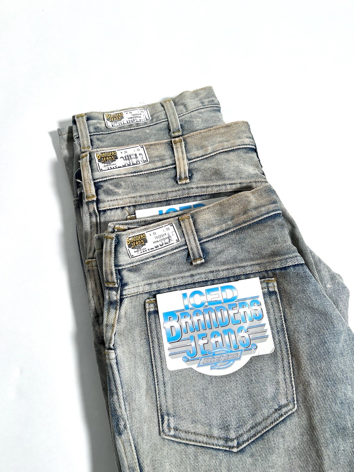 Vintage 80s iced branders dickies Lot - Gem