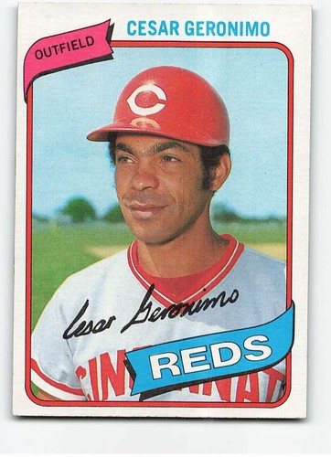1980 Topps #475 Cesar Geronimo EX/NM Reds ID:114403 | eBay