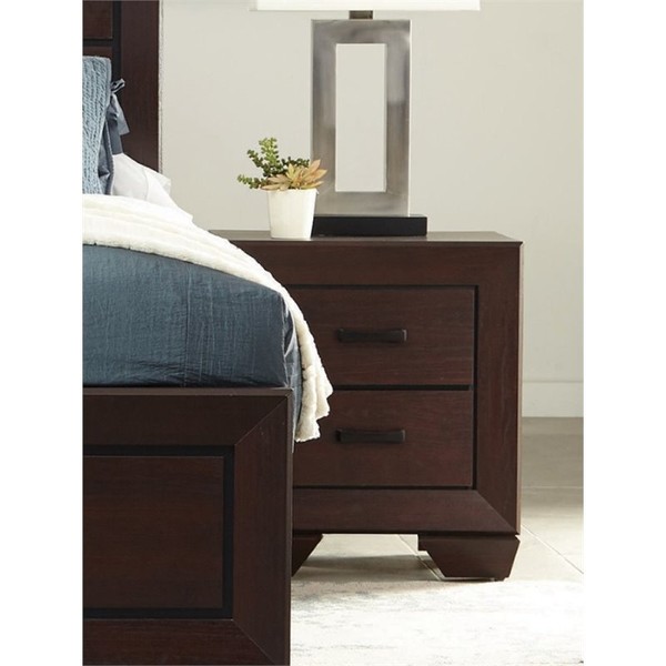 Coaster Fenbrook 2 Drawer Nightstand in Dark Cocoa for sale online | eBay