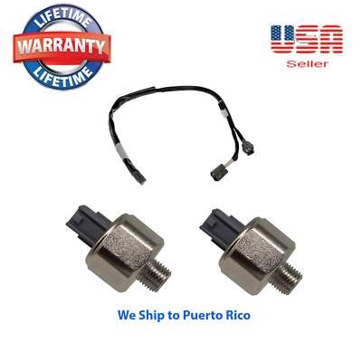 2 KNOCK SENSOR WITH HARNESS Fit: 3.4L V6 ONLY for TOYOTA 4RUNNER TACOMA ...
