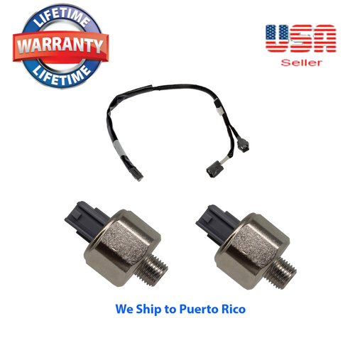 2 KNOCK SENSOR WITH HARNESS Fit: 3.4L V6 ONLY for TOYOTA 4RUNNER TACOMA ...