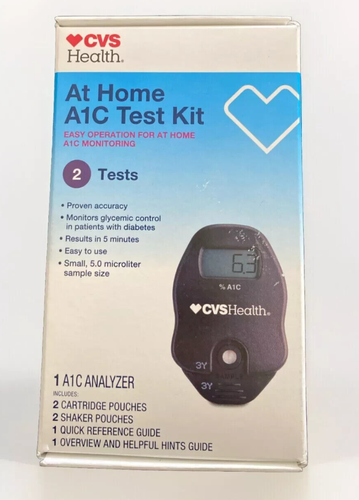 CVS Health At Home A1C Test and Monitoring Kit | eBay