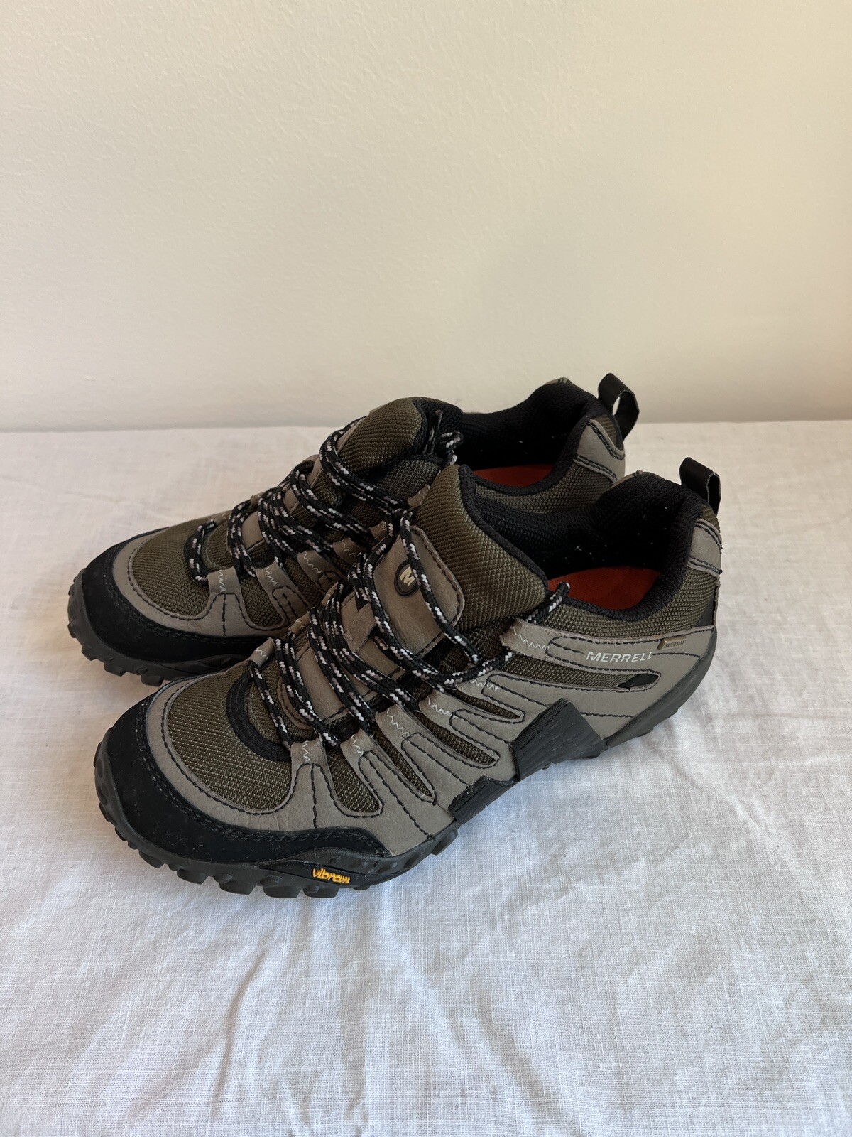 Mens Merrell Pivot Lace Sport Waterproof Hiking Shoes Size 8.5 J75023 ...