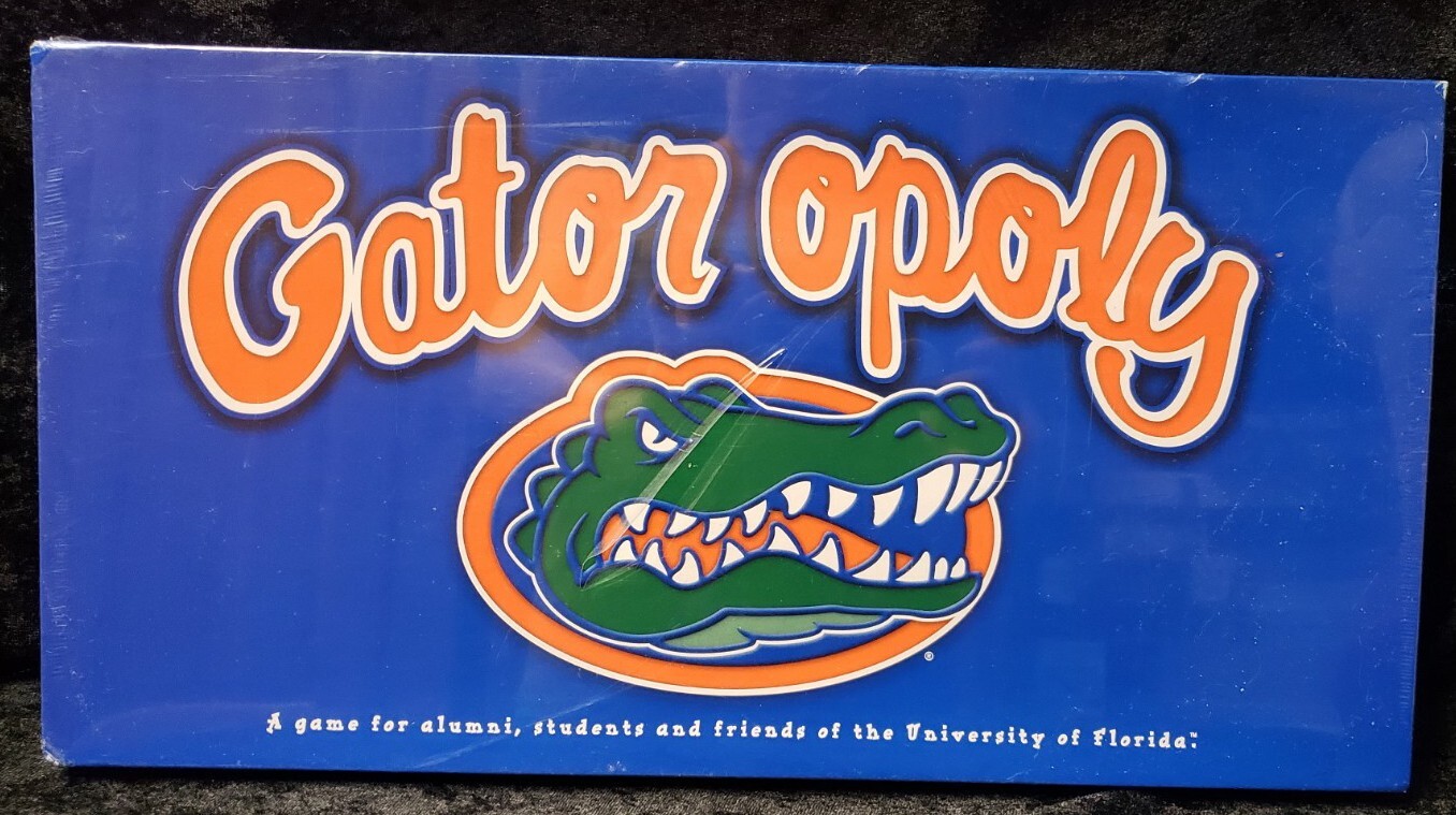 Vintage+Gatoropoly+Monopoly+Board+Game+University+of+Florida+Gators for ...