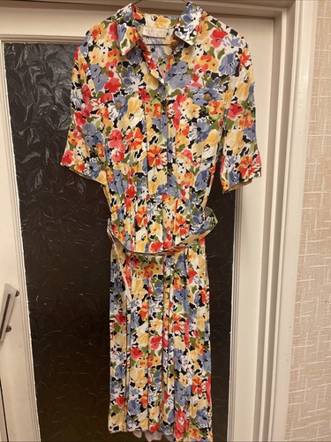 Mandy Marsh Designer Ladies Dress With Belted Waist Size 12 ...