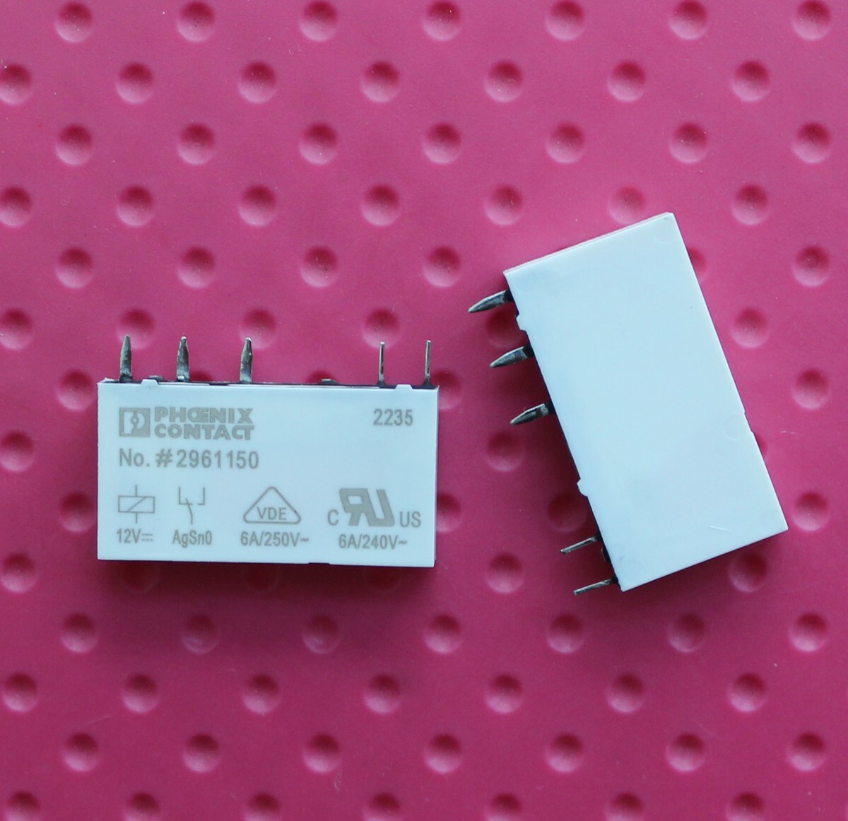 5PCS No.2961150 No.#2961150 Phoenix Contact 2961150 Miniature Relay 5 ...