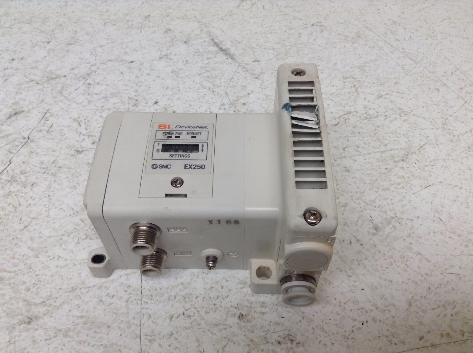 SMC EX250-SDN1 DeviceNet Interface Module Valve Pneumatic EX250SDN1 ...