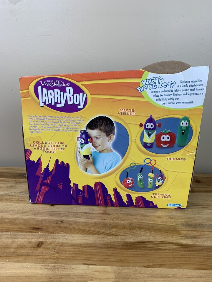VeggieTales LarryBoy Larry-Mobile Car BRAND NEW w/Alfred Figure RARE ...