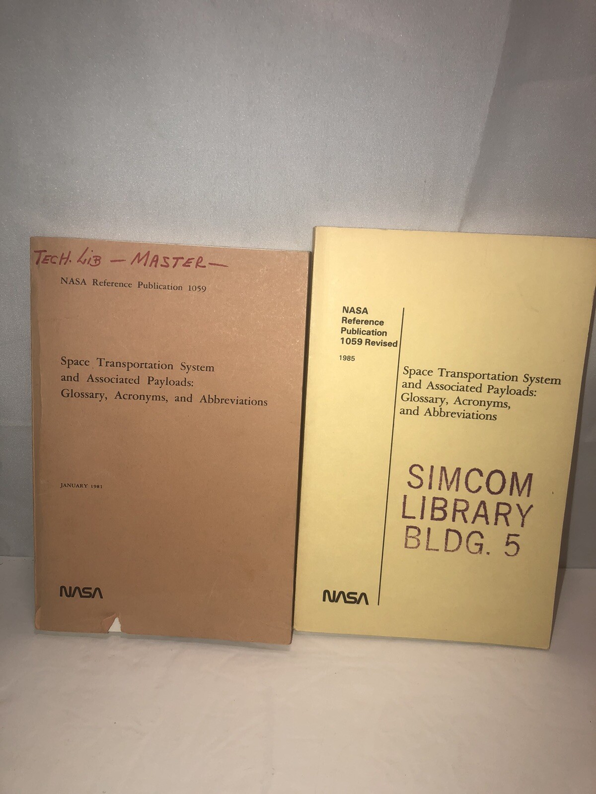 NASA Space Transportation System Payloads Glossary Acronym ...