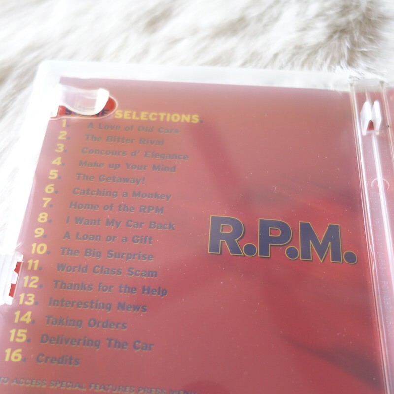 RPM Movie 1997 Vintage Comedy Movie Sports Car movie 90s Vintage Crime ...