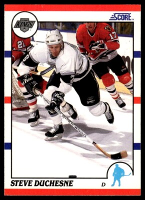 1990 Score American #26 Steve Duchesne - Los Angeles Kings | eBay