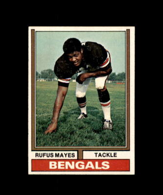 1974 TOPPS FOOTBALL CARD CINCINNATI BENGALS #61 RUFUS MAYES NR.MINT ...