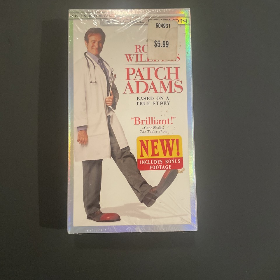 Patch Adams Special Edition VHS 1999 Brand New Sealed Free Shipping | eBay
