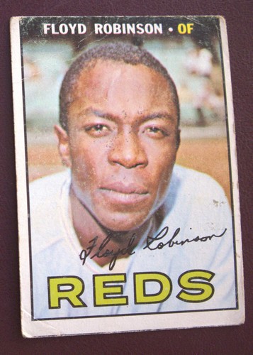 1967 Topps Floyd Robinson (Cincinnati Reds) #120 F/G | eBay