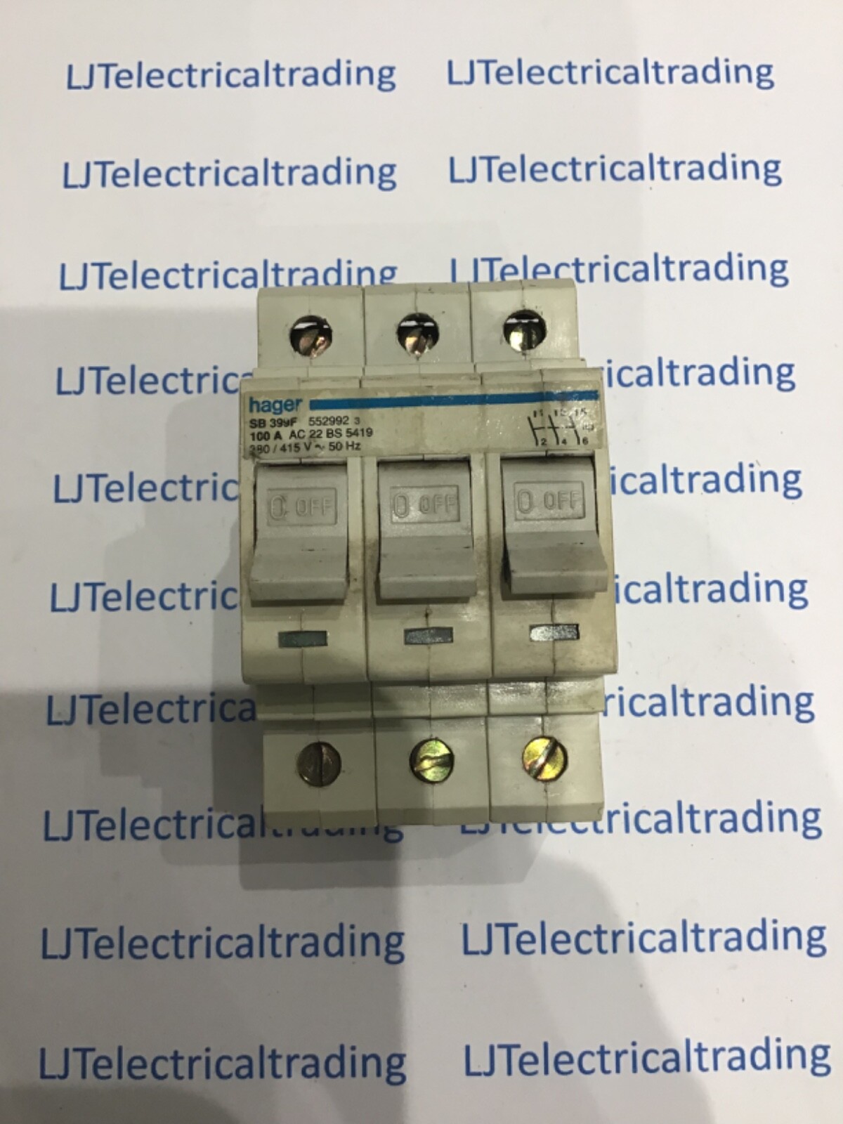 HAGER SB 399F 100A | eBay UK